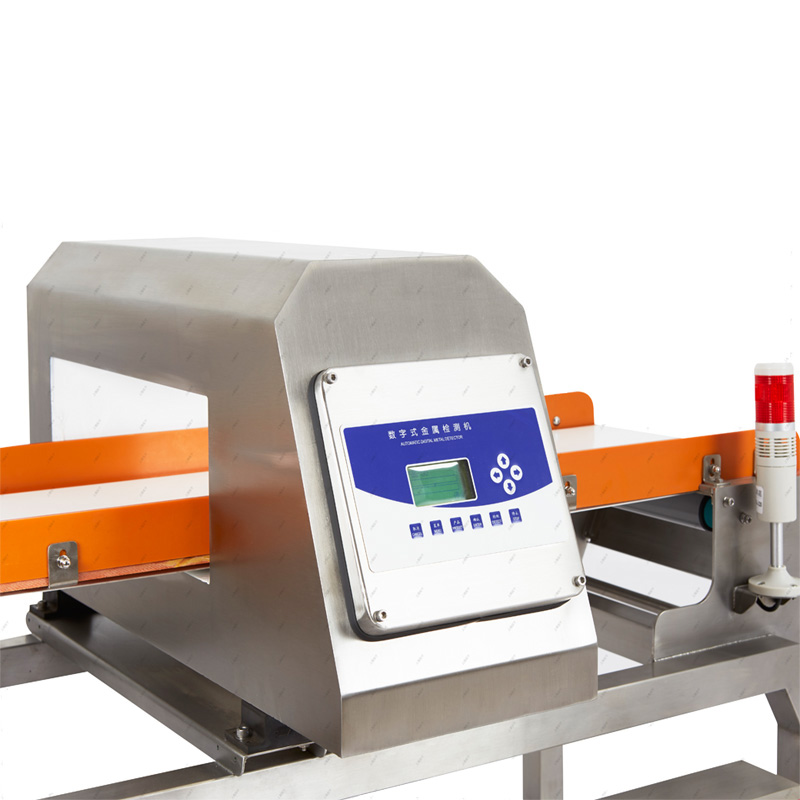 Advanced Bottle Packaging Line Conveyor Belt Metal Detector System