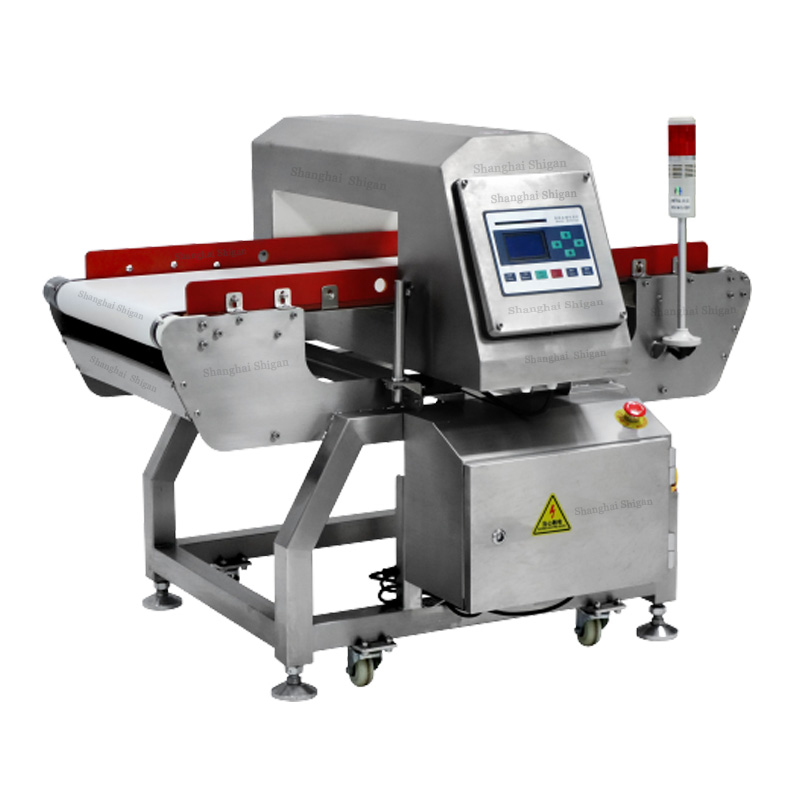 Food Metal Detector for Biscuits Snack Without Package Production Line