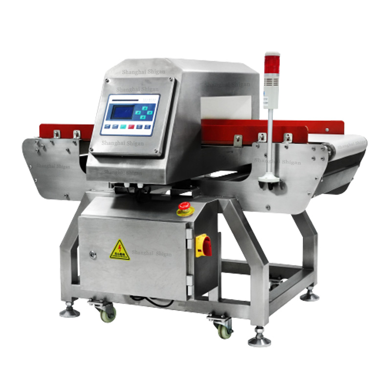 Food Metal Detector for Biscuits Snack Without Package Production Line